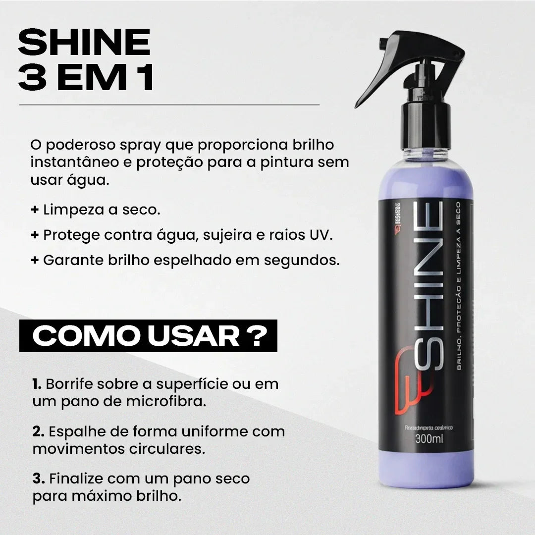 Shine 3 em 1 [Oferta Limitada] – House of Motors